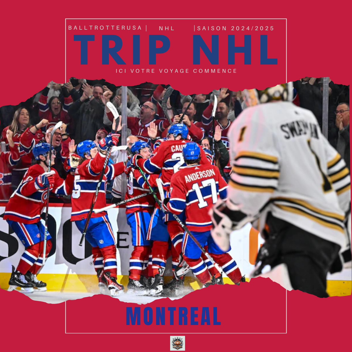 Trip NHL chez les Canadiens de Montreal | Vialala